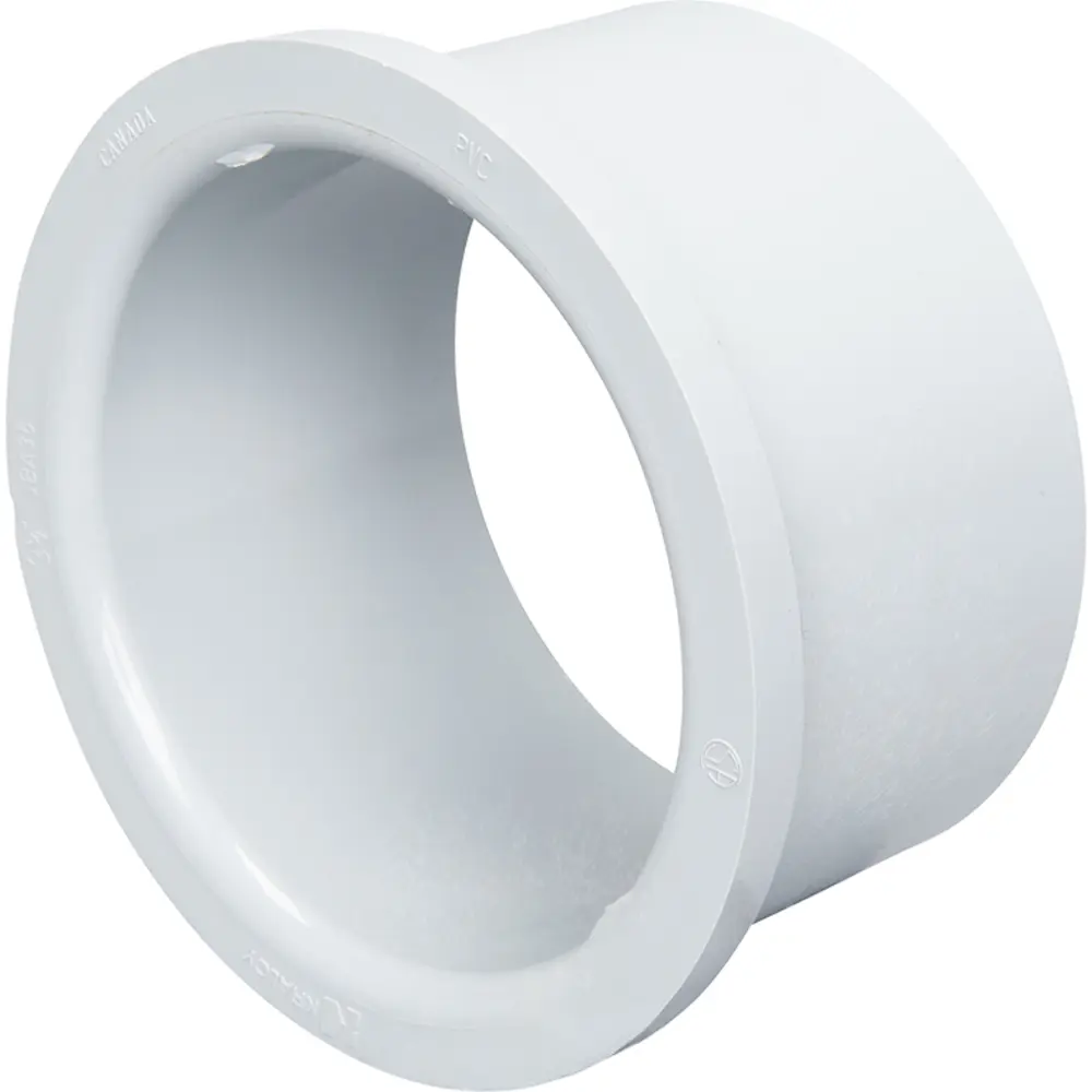 Junction Box Adapter, 3-1/2 In., PVC, Gray, Schedule 40