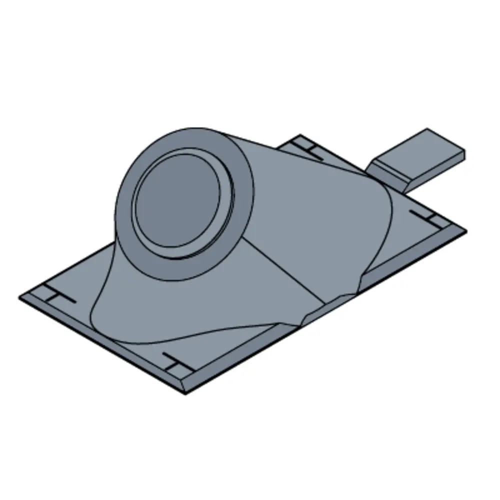 1" 45° Angled ENT Form Stubby