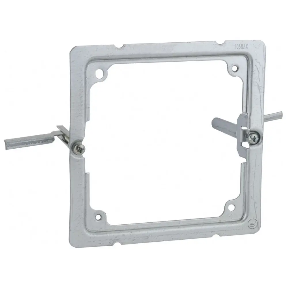 Mounting Bracket, Retrofit Box Ring, 4 in.,Gray