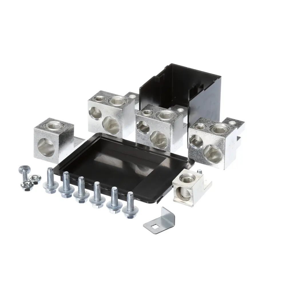 Main Lug Kit, Aluminum, 3-Phase, 400A, (1) 600/(2) 250KCMIL