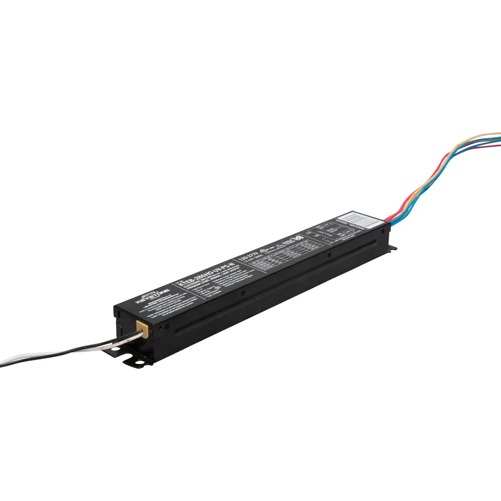 T8HO Electronic Fluorescent Ballast, 2 x F96T8HO, 120-277 VAC, High ...