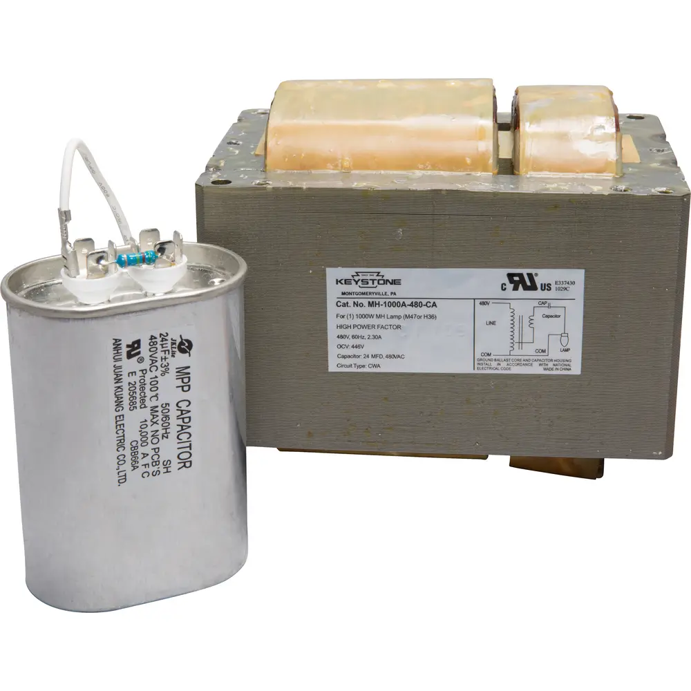1000W Metal Halide HID Replacement Kit, 480 VAC, CWA Circuit