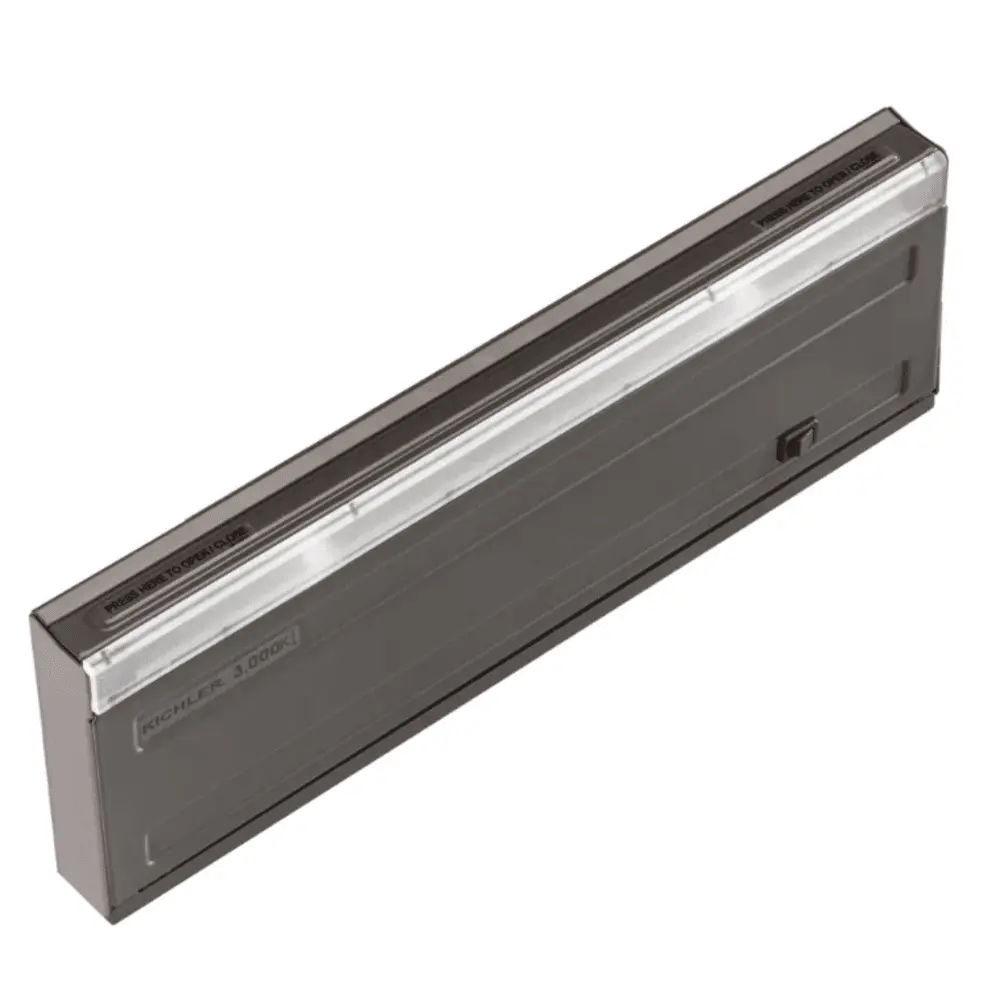 120 VAC 5 W 12 in. LED Cabinet Light, 3000K, Bronze