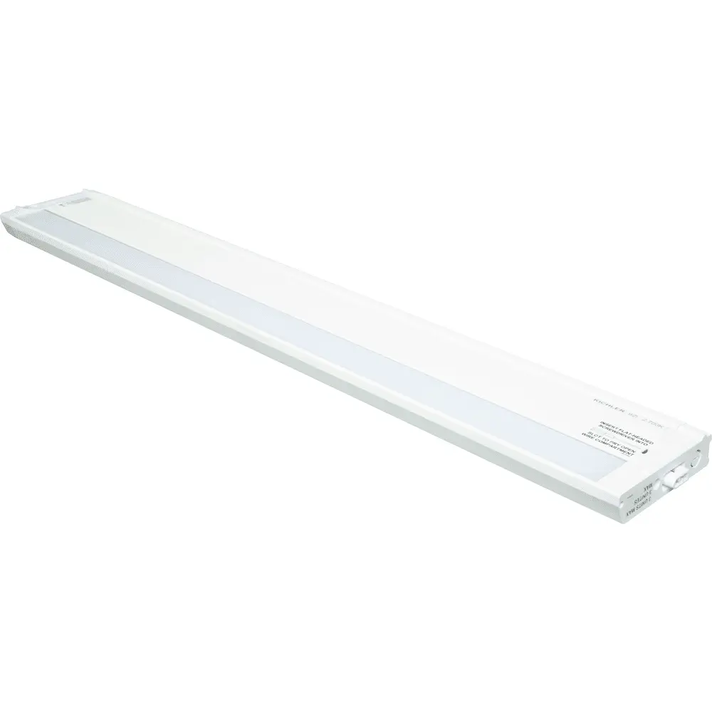 120 VAC 30 in. 4U LED Under Cabinet Light, 2700K, Textured White