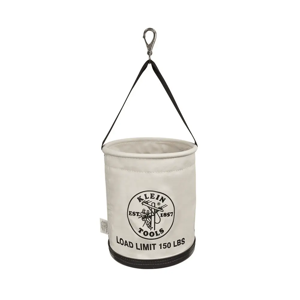 12" All-Purpose Canvas Bucket w/ Drain Holes