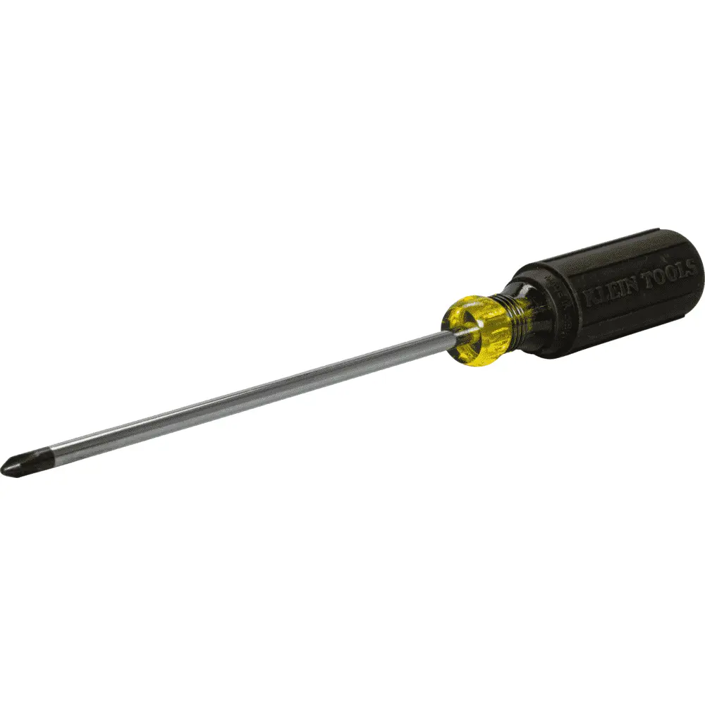 #2 Phillips Screwdriver, 7" Round Shank