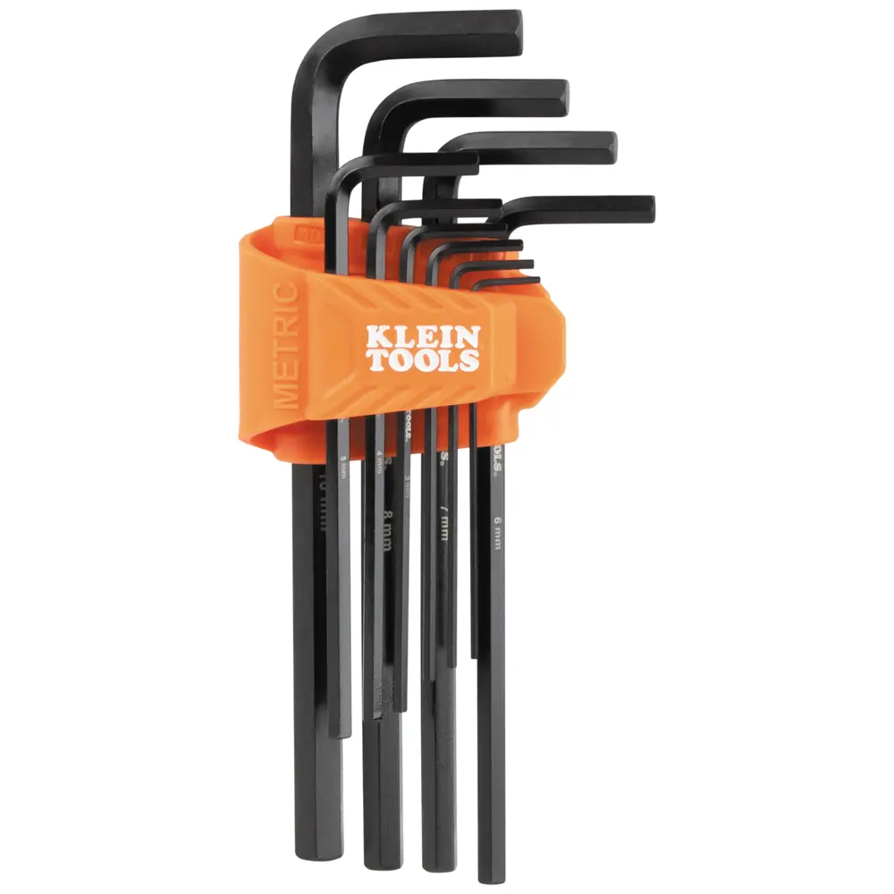 10 Piece L-Style Hex End Hex Key Set, Metric