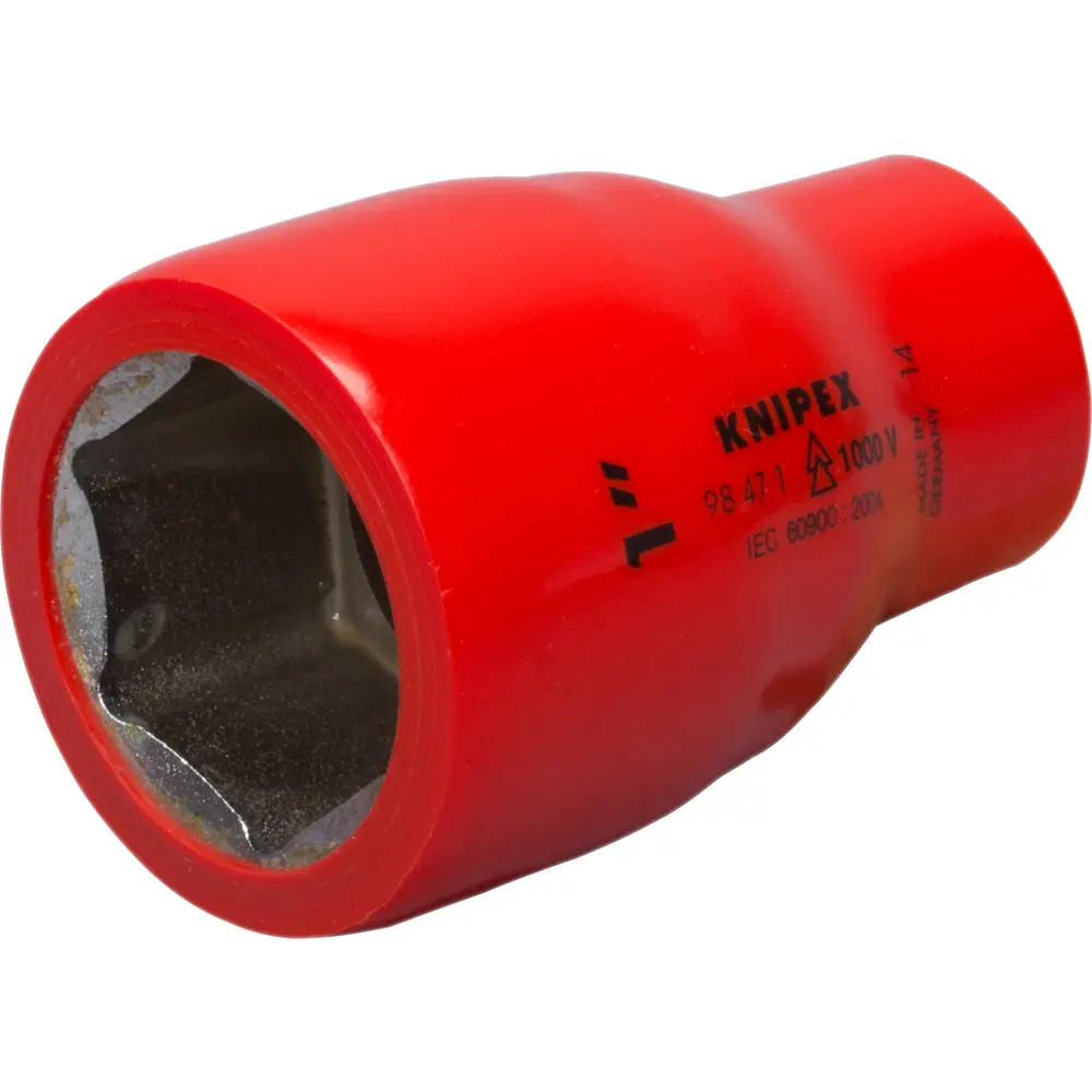 1/2" Drive Hex Socket-1000 VAC Insulated 1"