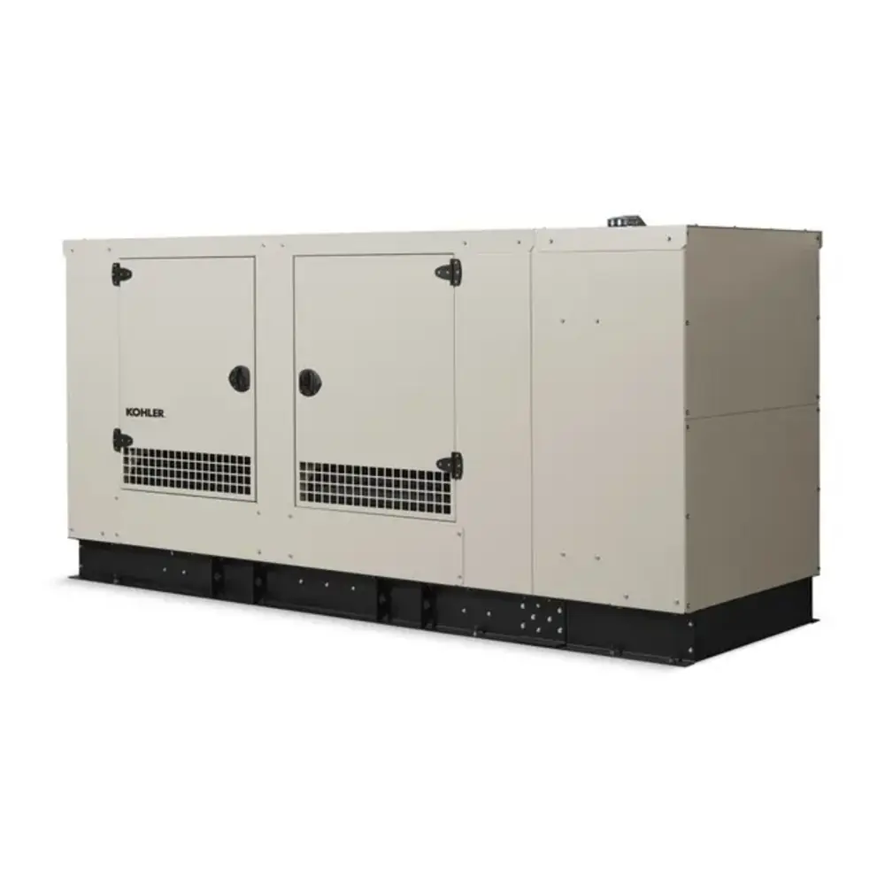 80 kW, 120/240 VAC, 3-Phase Generator, 4R9X Alternator, Steel