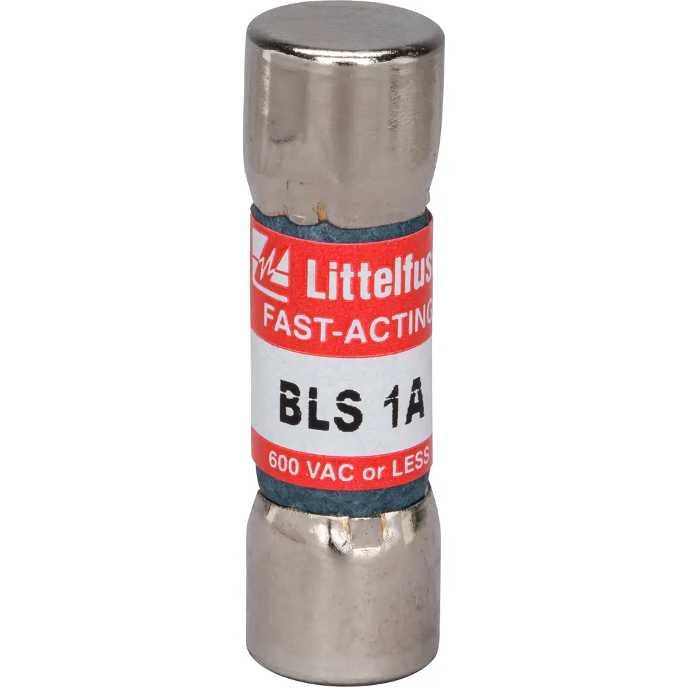 Fuse, Fast-Acting, 1A, 600V, Supplemental, Non-Indicating