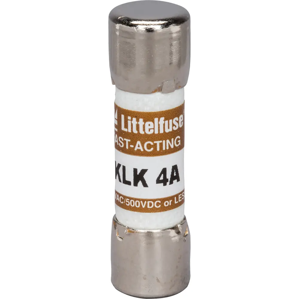 4A 600 VAC/500 VDC Supplemental Fast-Acting Fuse
