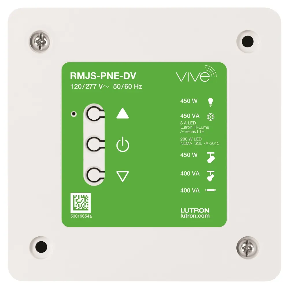 Vive PowPak Phase Select Dimming Module, 120/277 VAC, 431-437 MHz