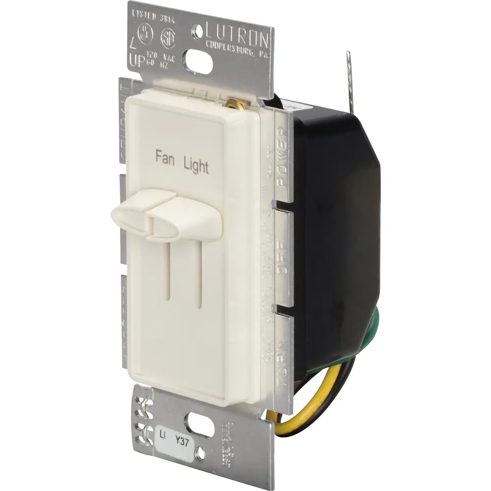 1.5 A 120 VAC Skylark® Quiet 3-Speed Fan Control and Dimmer, 300 W ...