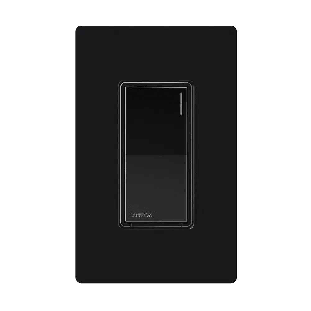 6A 120V Sunnata Switch, Single-Pole/3-Way, Black