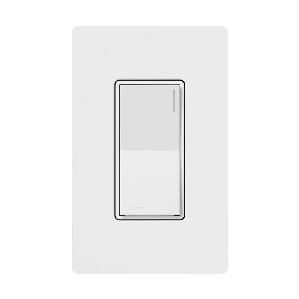 6A 120V Sunnata Switch, Single-Pole/3-Way, White