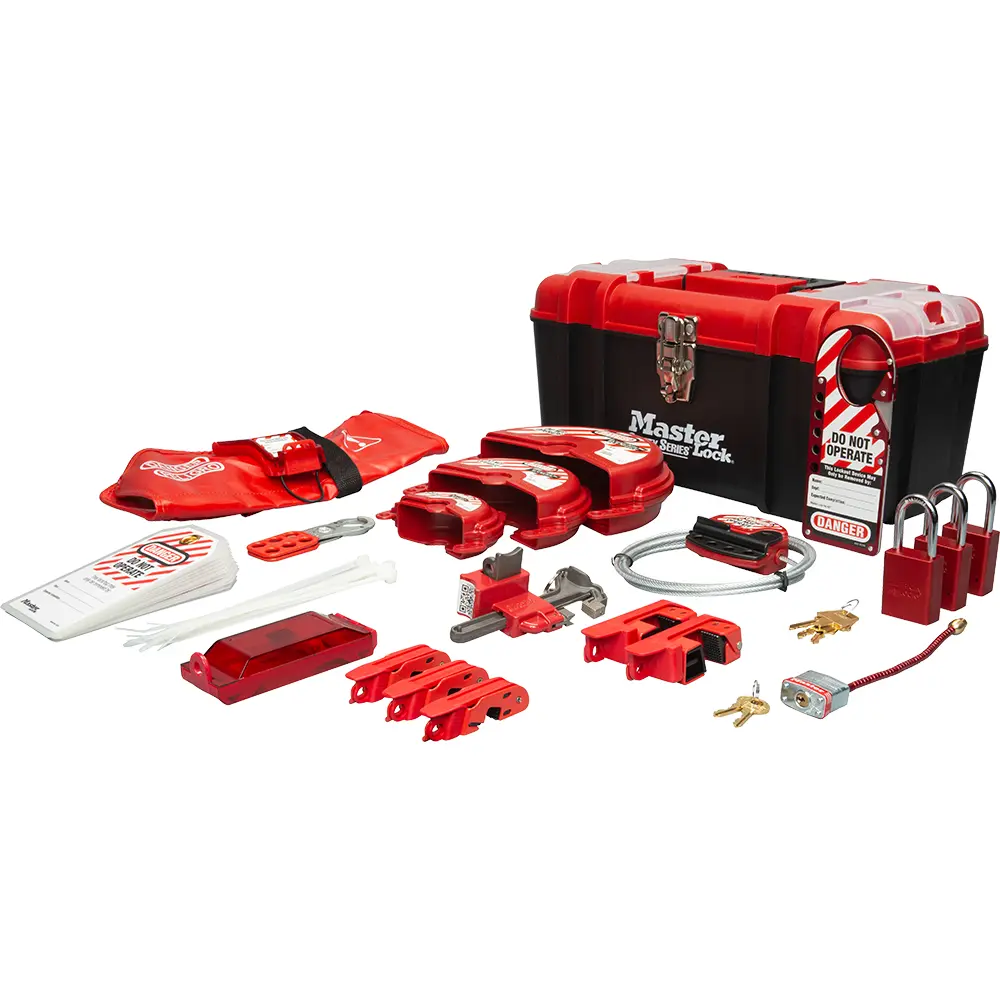 Personal Safety Lockout Kit, Valve and Electrical Focus