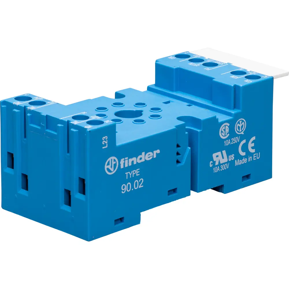 8 Pin Base for M60.12 Relay DIN Mount