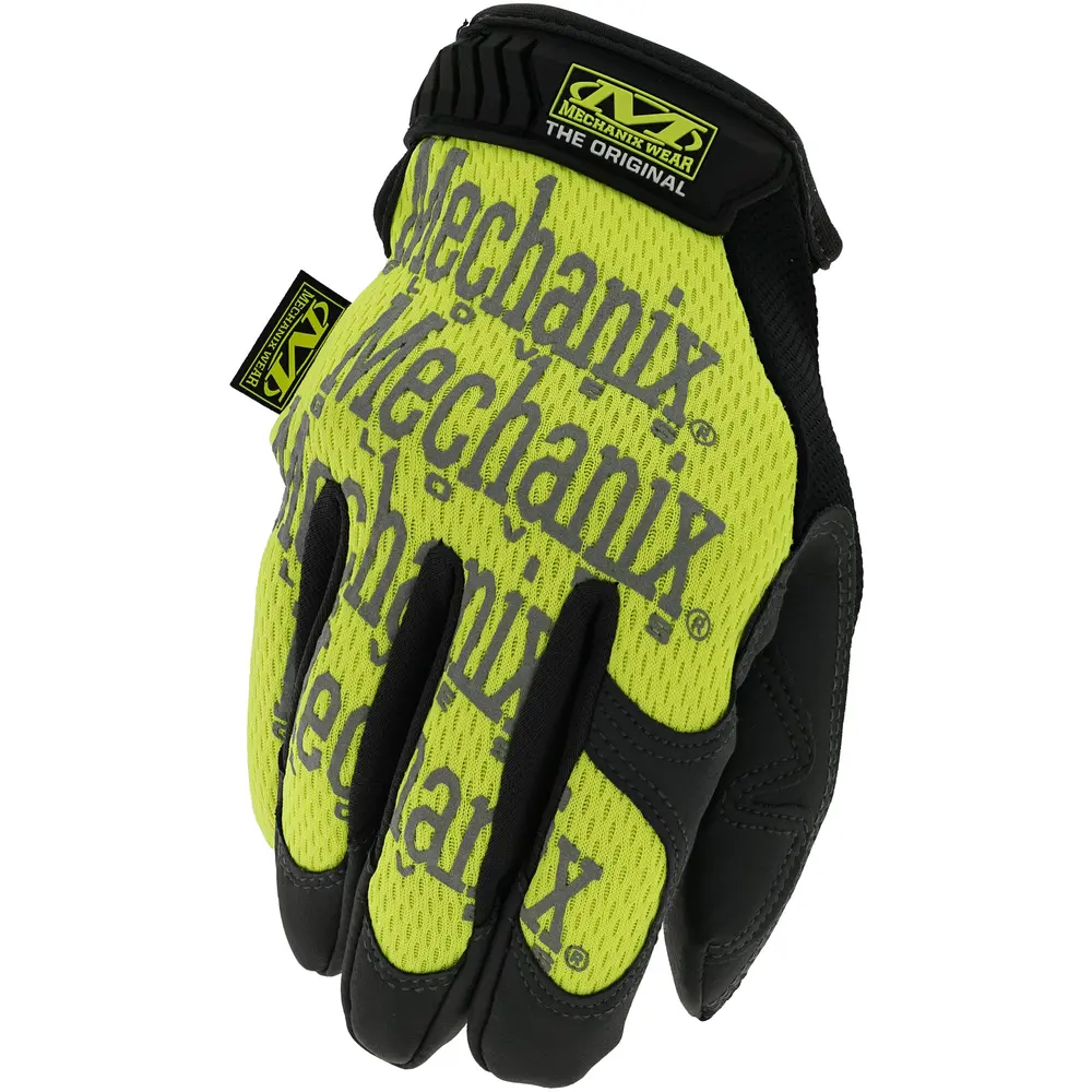Medium, Fluorescent Yellow, The Original® Hi-Viz High Visibility Work ...