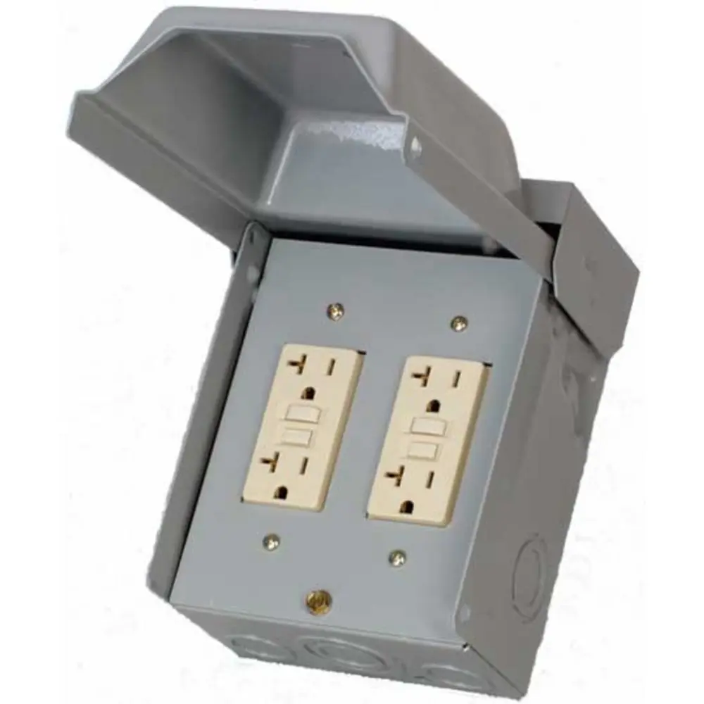 20A 120V (2) GFCI Power Outlet, Overhead NEMA 3R