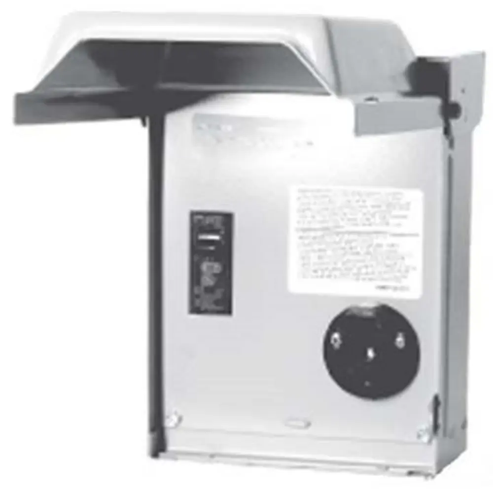30A 120V TT-30 Power Outlet, Overhead NEMA 3R