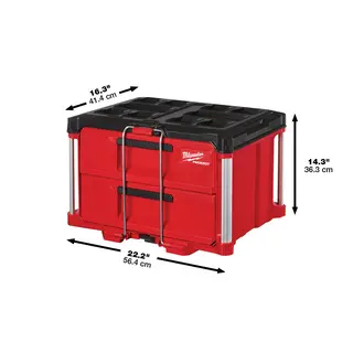 Milwaukee 48 22 8442 PACKOUT 2 Drawer Tool Box