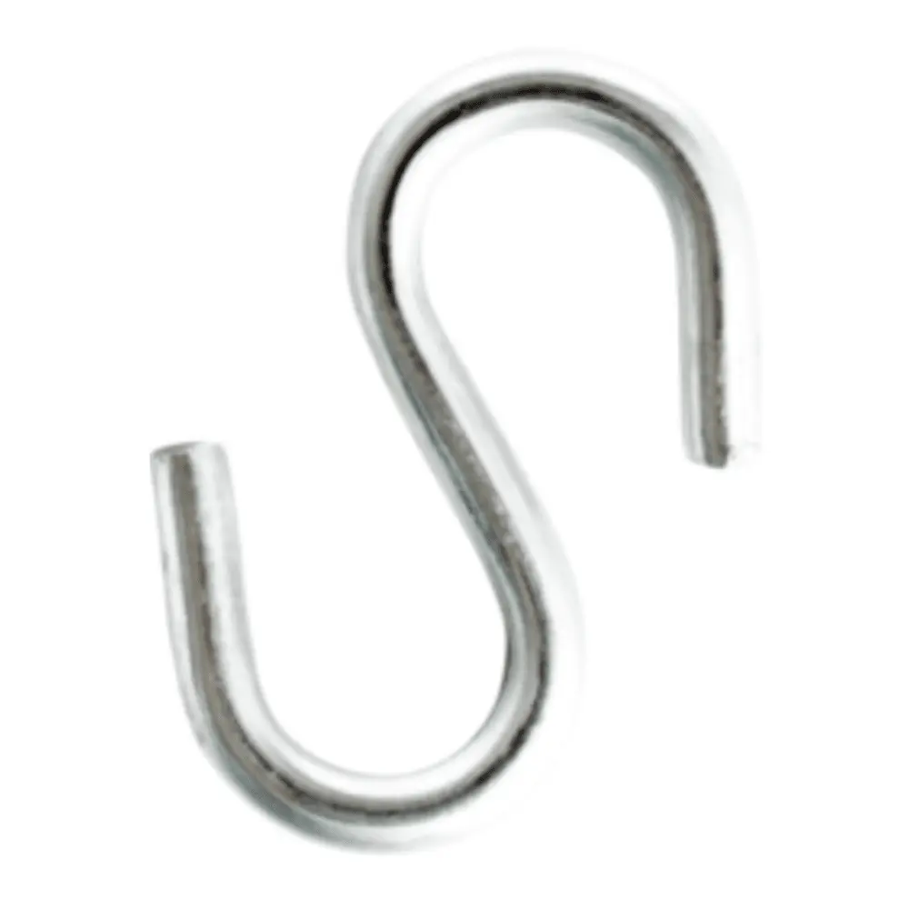 1-1/2 in. S-Hook, Zinc Plated