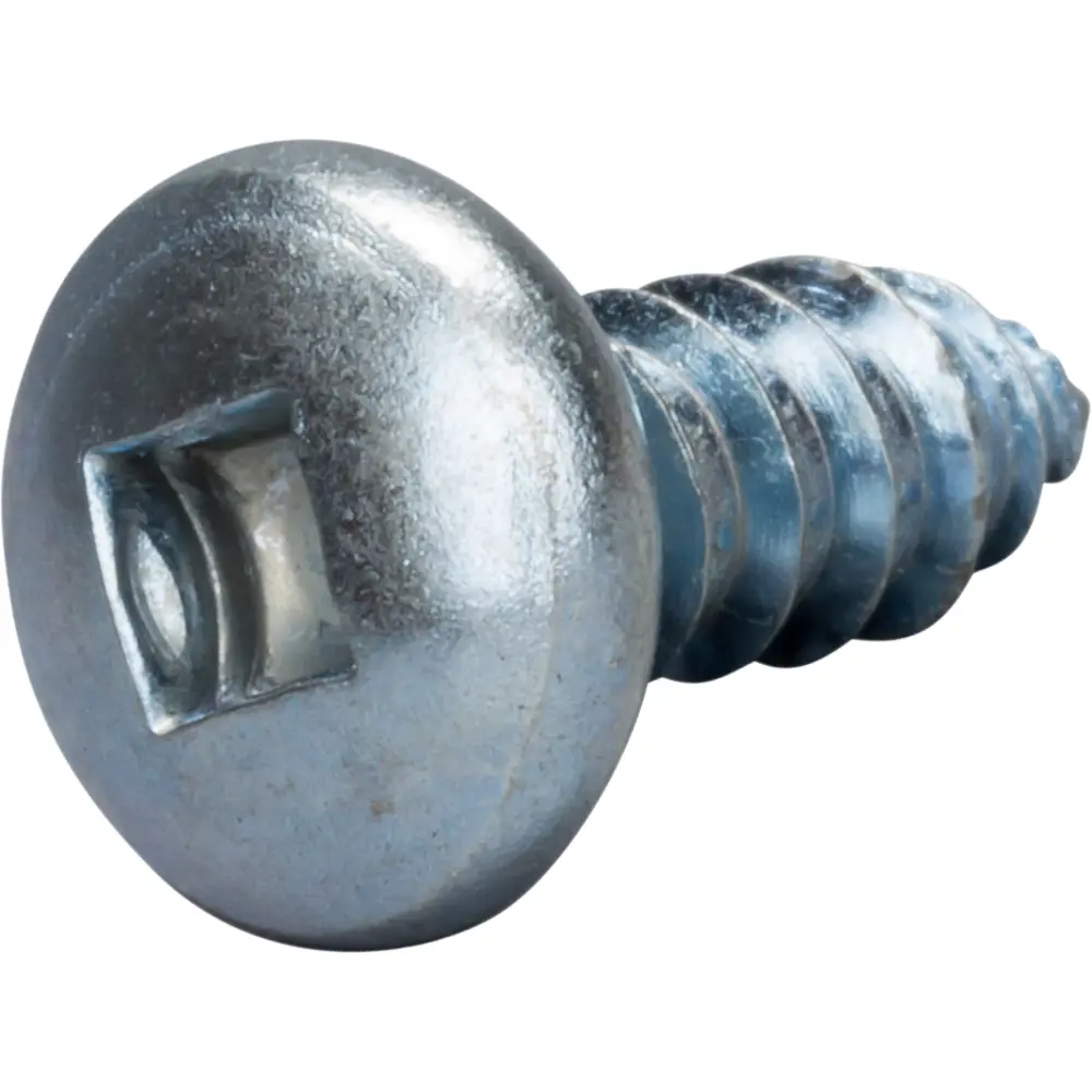 #10 x 1" Self-Tapping Sheet Metal Screw, Pan Head, Square Drive