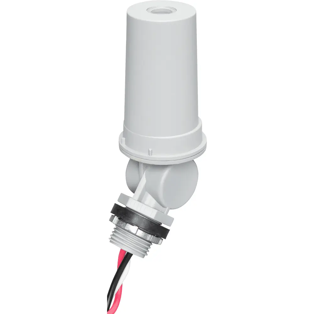 1/2" Stem Conduit Mount Photocontrol Light Sensor,180° Swivel,120 VAC
