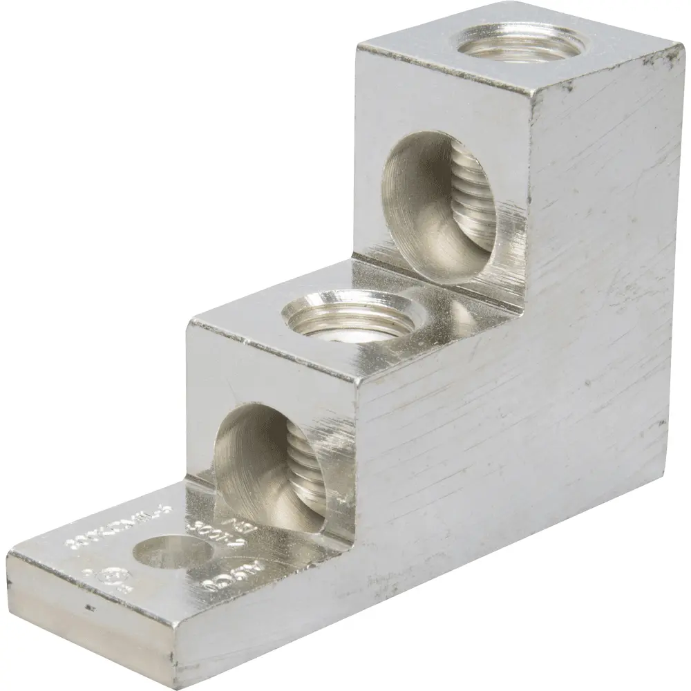 2-Port Step Panel Lug, 6 AWG-300 MCM