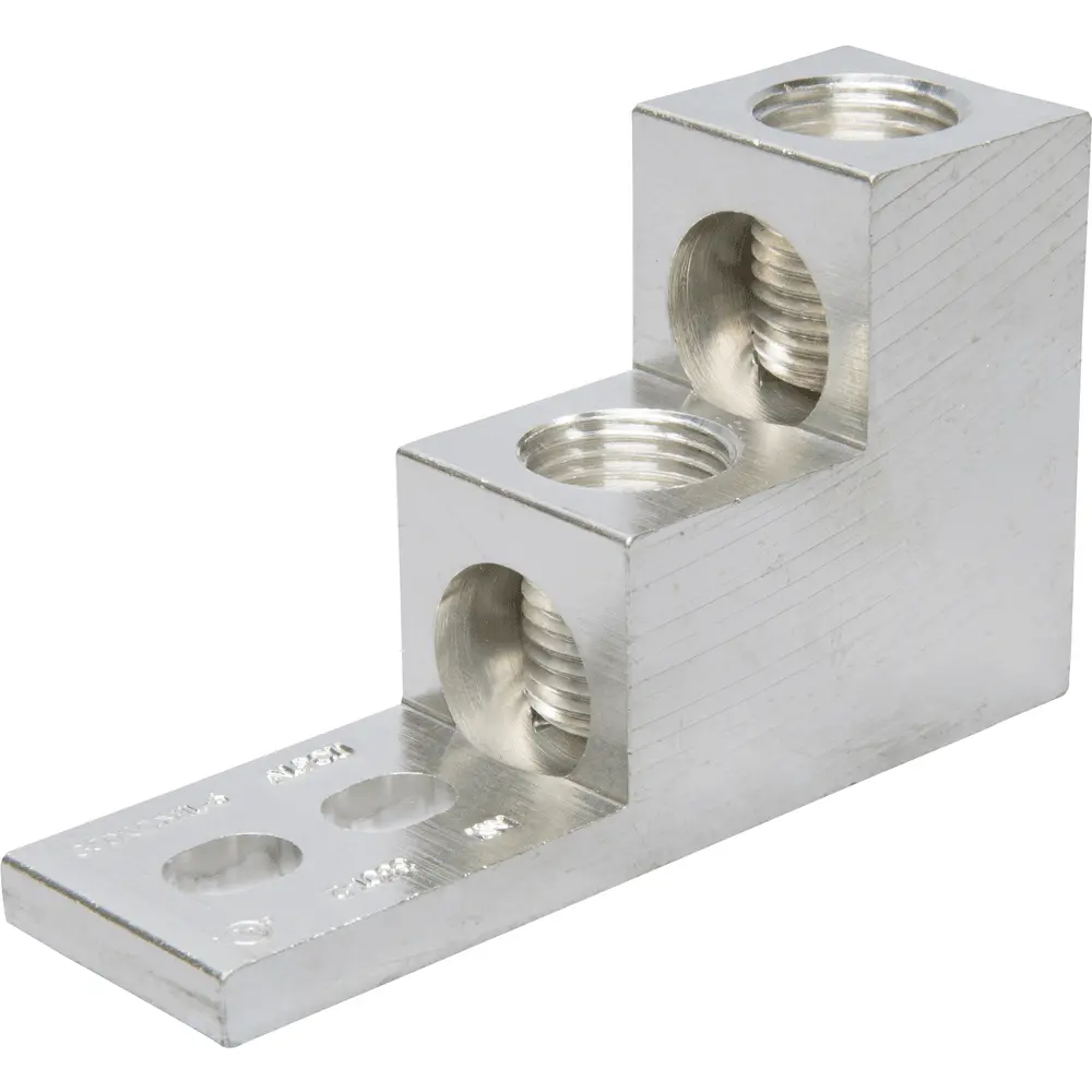 2-Port Step Panel Lug, 6 AWG-350 MCM