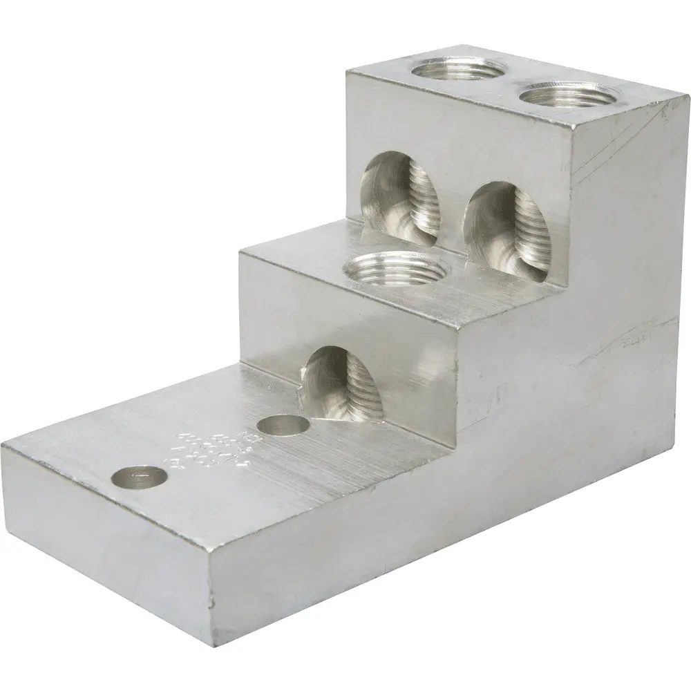 Step Panel Lug, 2 AWG to (3) 600 MCM