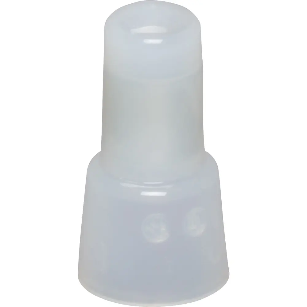 22 -14 AWG Nylon Closed-End Wire Connector w/ Crimp Sleeve, Clear