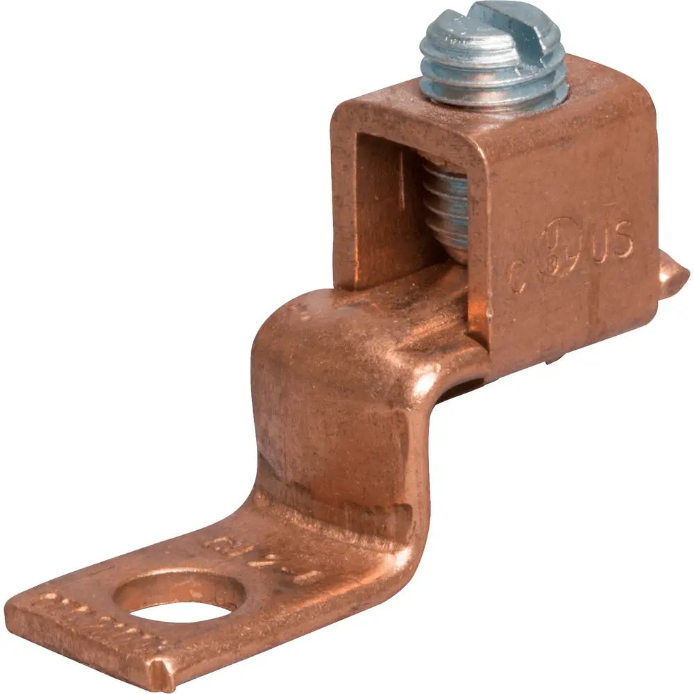 8 - 2 AWG Copper Solderless Lug