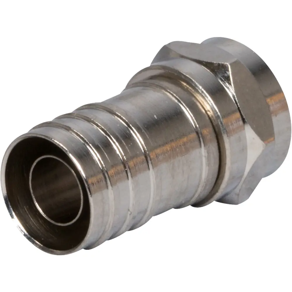 Crimp-On F Connector for RG6/U Cable