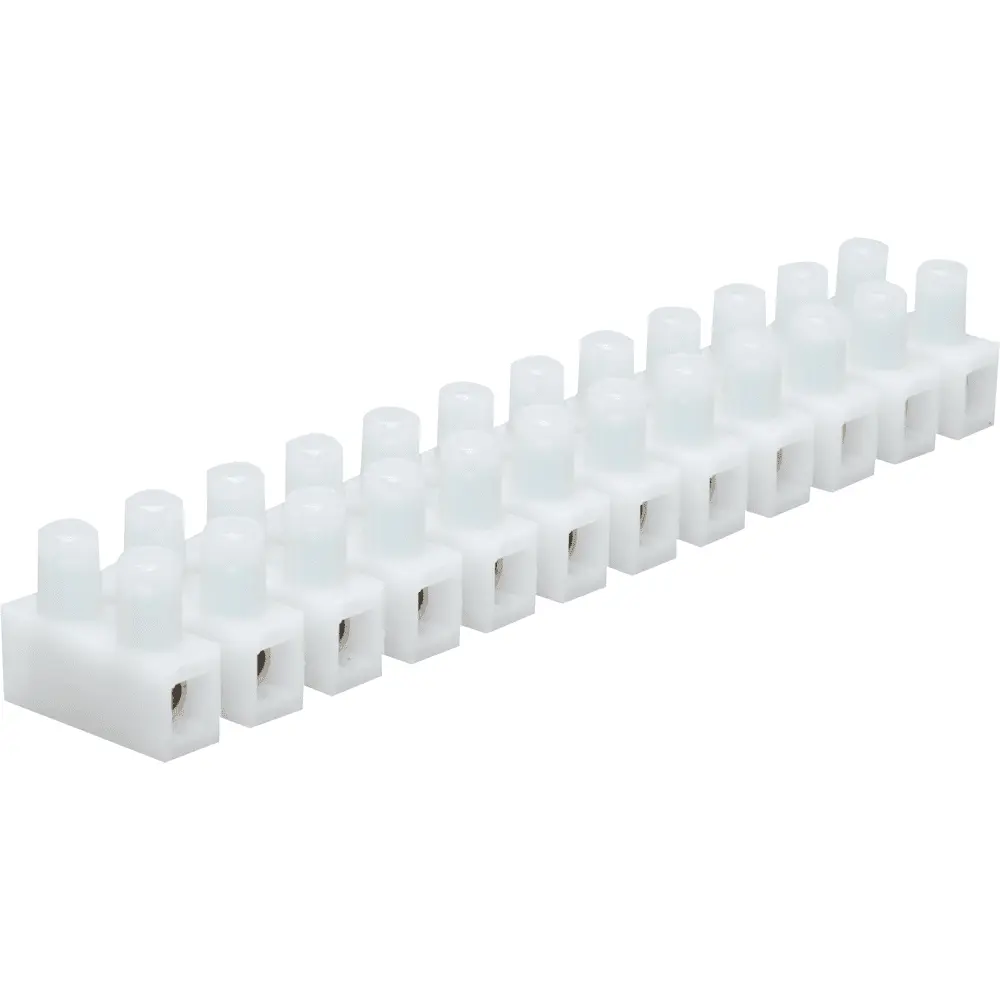 30A Insulated Terminal Blocks, 12 Circuit