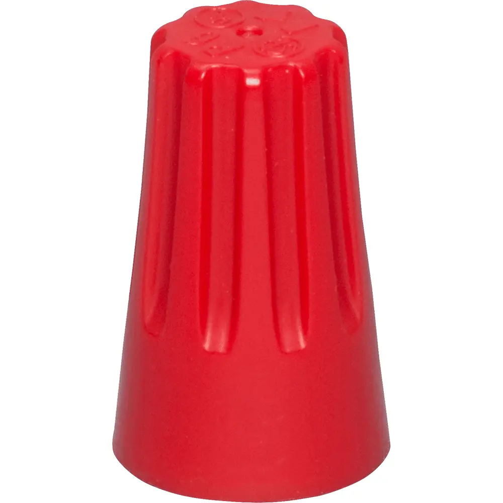 Standard Red Wire Connector w/ Quick-Grip Spring, 22 - 10 AWG