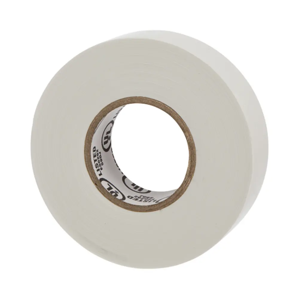 7mm General Vinyl Electric Tape, White