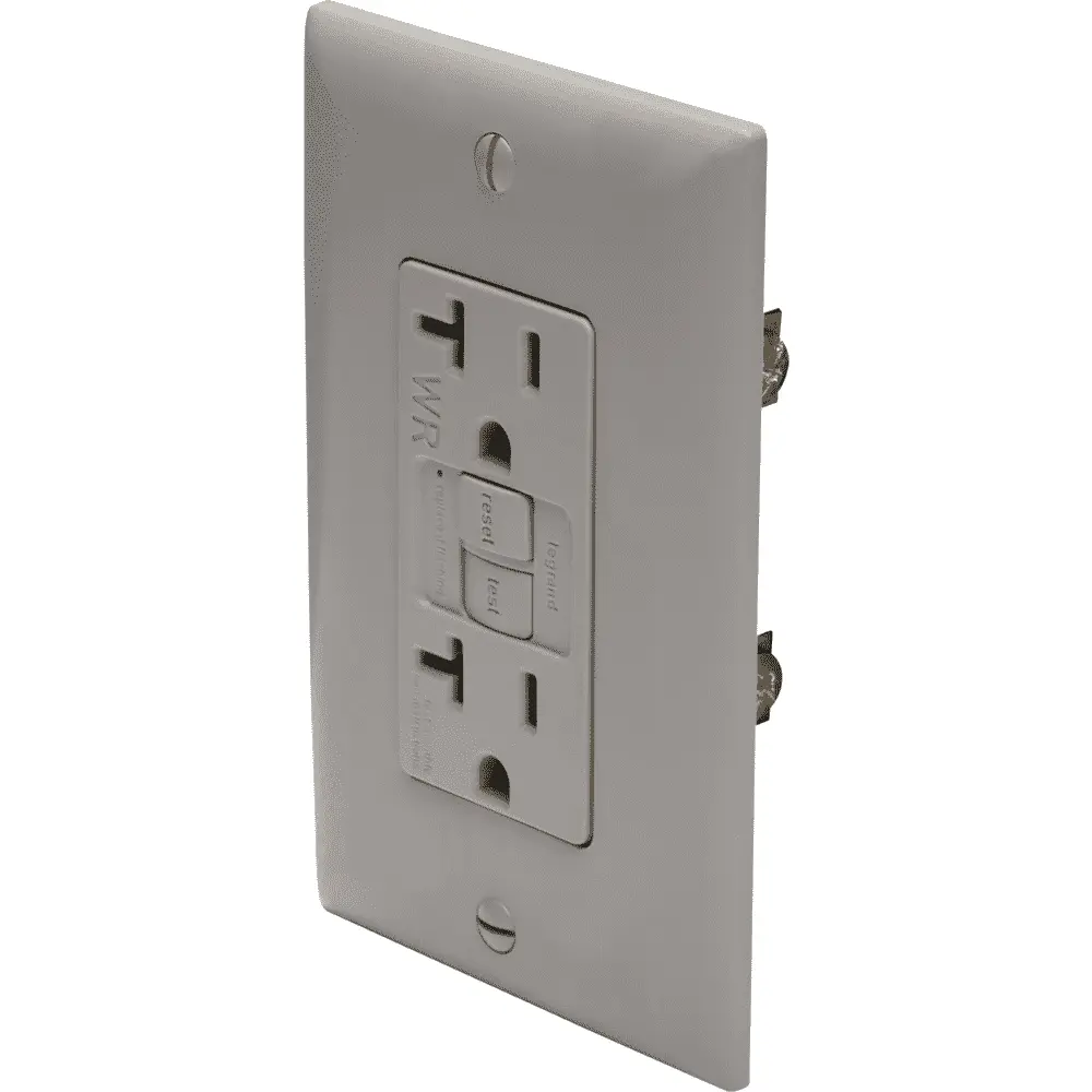 20 A 125 VAC radiant® Tamper-Resistant Weather-Resistant Duplex Self ...