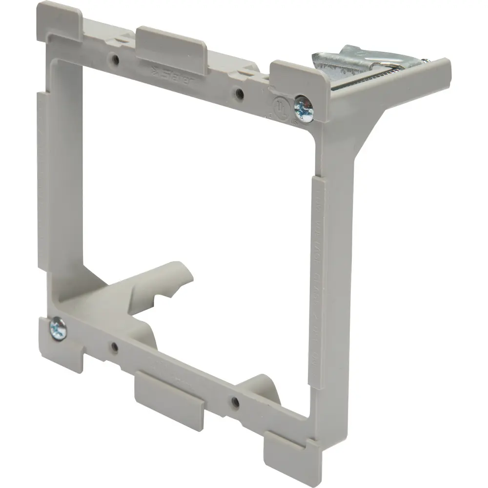 2-Gang Low Voltage Swing Bracket for Retrofit