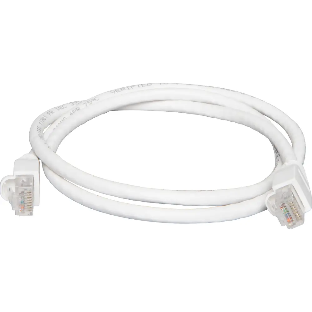 3 ft Cat 5e Patch Cable, White