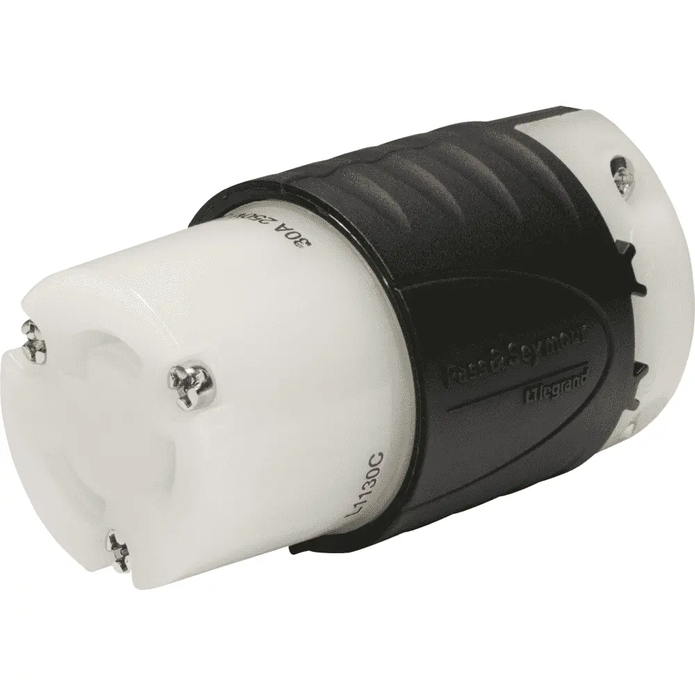 30A Turnlok® Connector, 250 VAC, 3-Wire, 3-Phase