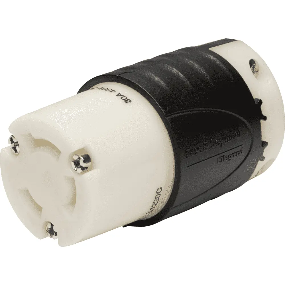 30A Turnlok® Connector, 480 VAC, 3-Wire