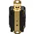 30 A 480 VAC Turnlok® Single Receptacle, L16-30R, Black