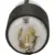 20 A 120/208 VAC Turnlok® Locking Plug, L21-20P, Black/White