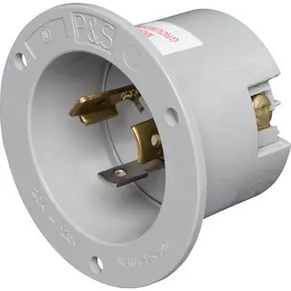 Flanged Inlets for Electricians – NEMA Locking & Straight-Blade