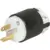 15 A 125 VAC Extra-Hard Use Spec-Grade Plug, 5-15P, White Face