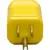 15 A 125 VAC MaxGrip M3 Straight Blade Plug, 5-15P, Yellow