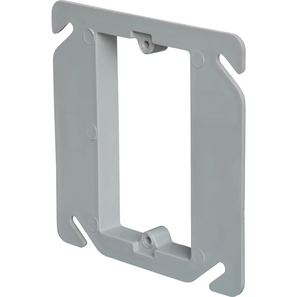 Single-Gang Cover For 4'' Square Box