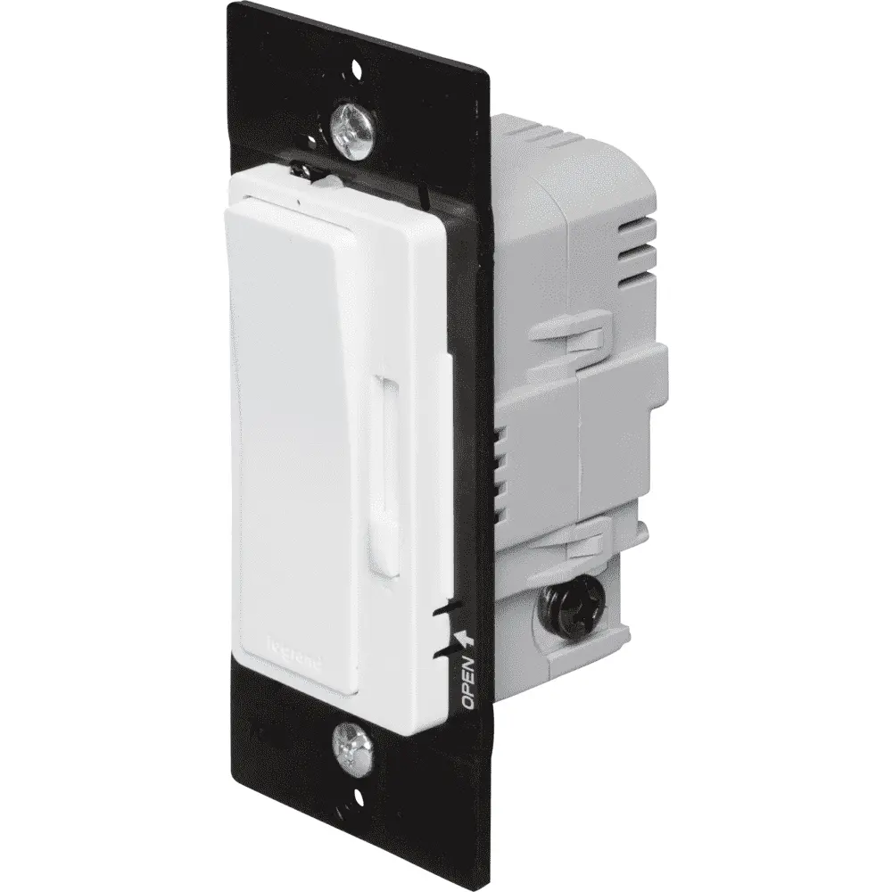 120 VAC Radiant® Dimmer, 700W, Single-Pole/3-Way, Incandescent, White