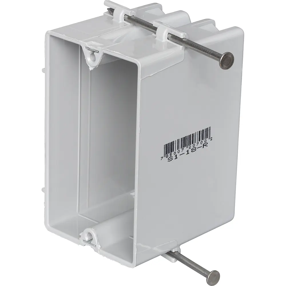 Single-Gang Switch & Outlet Box w/ Quick/Click